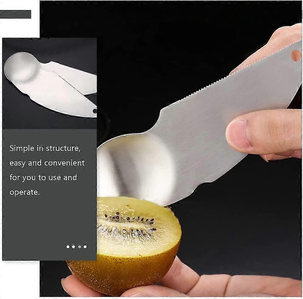 Kiwi Fruit Avocado Tool Kitchen Gadget Flatware Utensils Cutlery Works ...