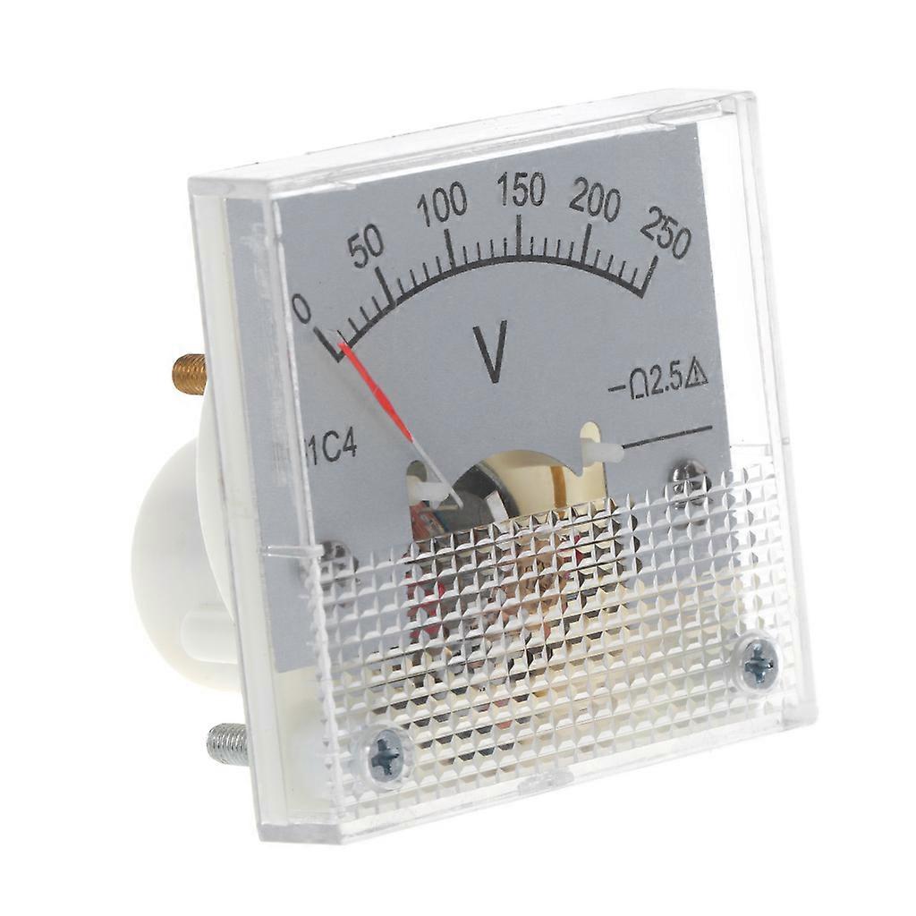 Analog Panel Volt Voltage Meter Voltmeter Gauge 3/5/10/15/20/30/50/100/150/250V | Fruugo UK