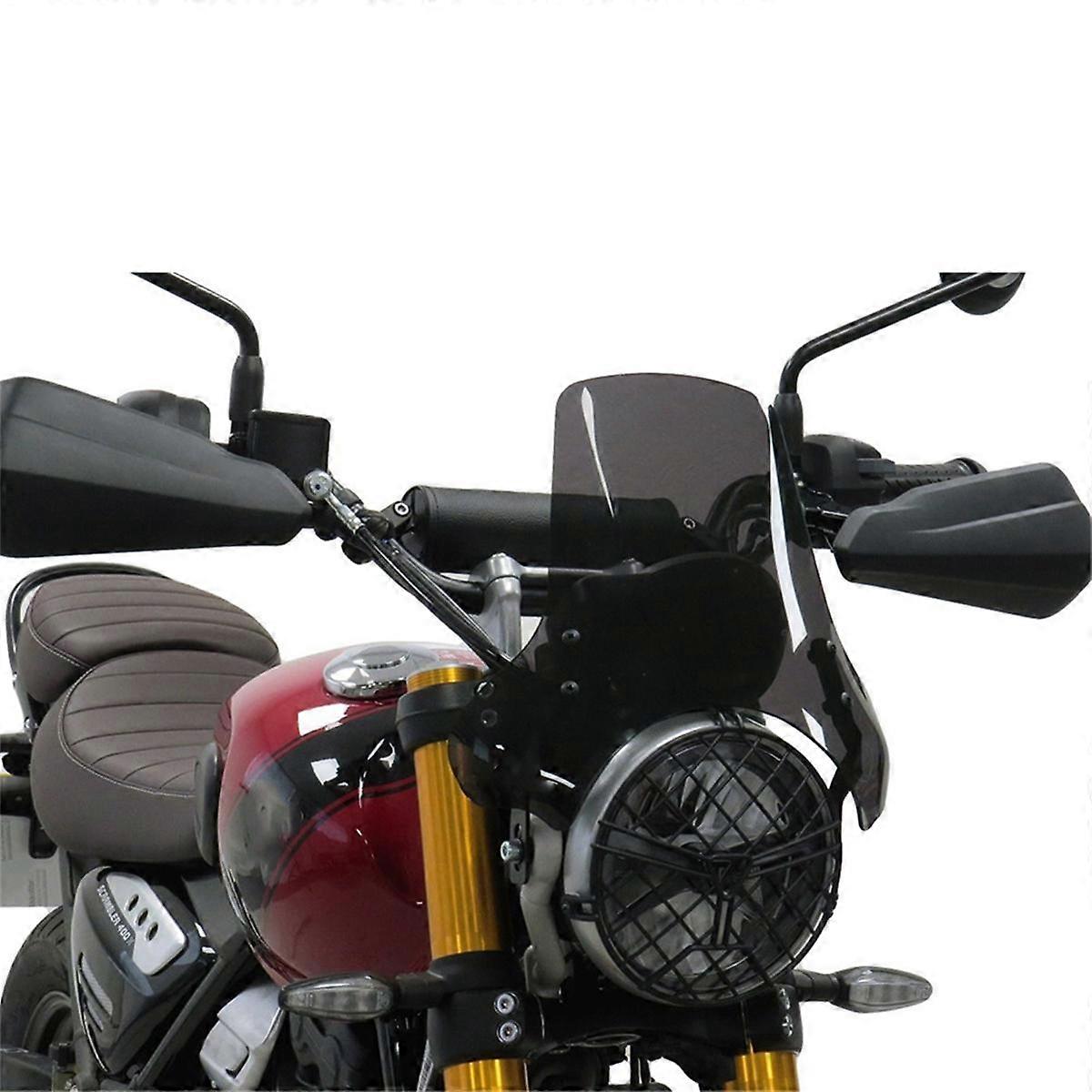 Motorcycle Windshield Windscreen Air Deflector for Speed 400 Scrambler ...