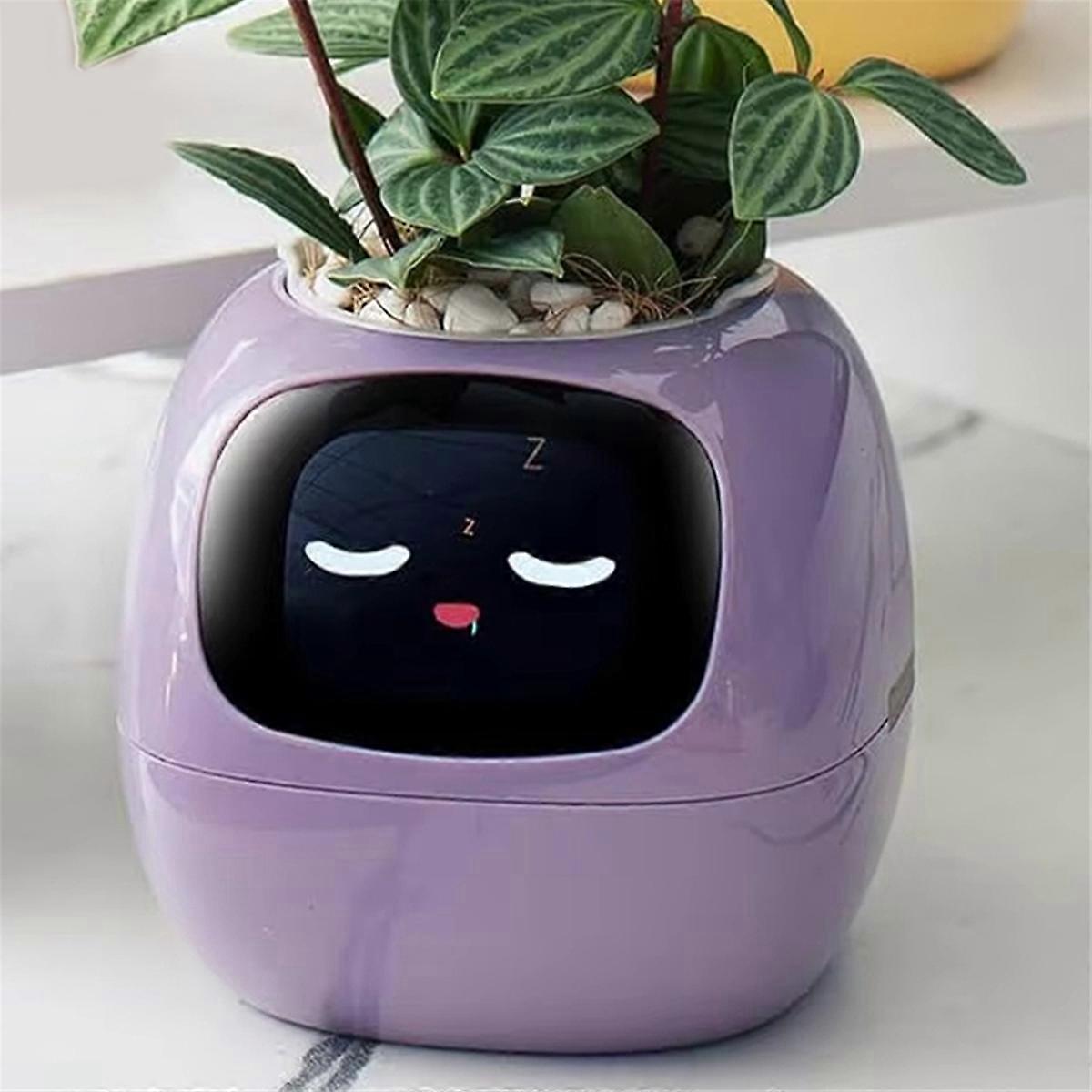 AI Pet Flowerpot Planting Robot 7 Smart Sensors Smart Planter Plant ...