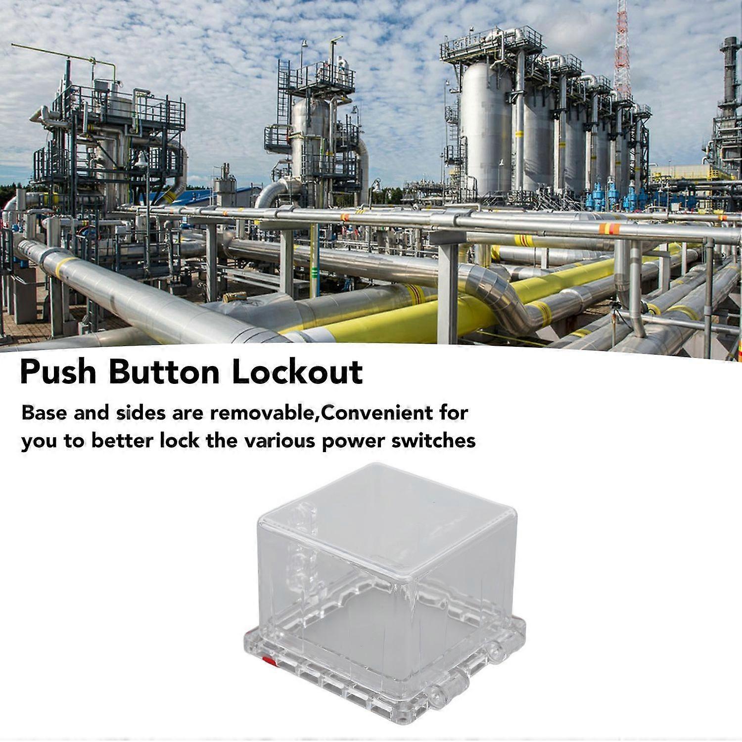 Push Button Lockout Energy Isolation Industrial Power Switch Cover ...