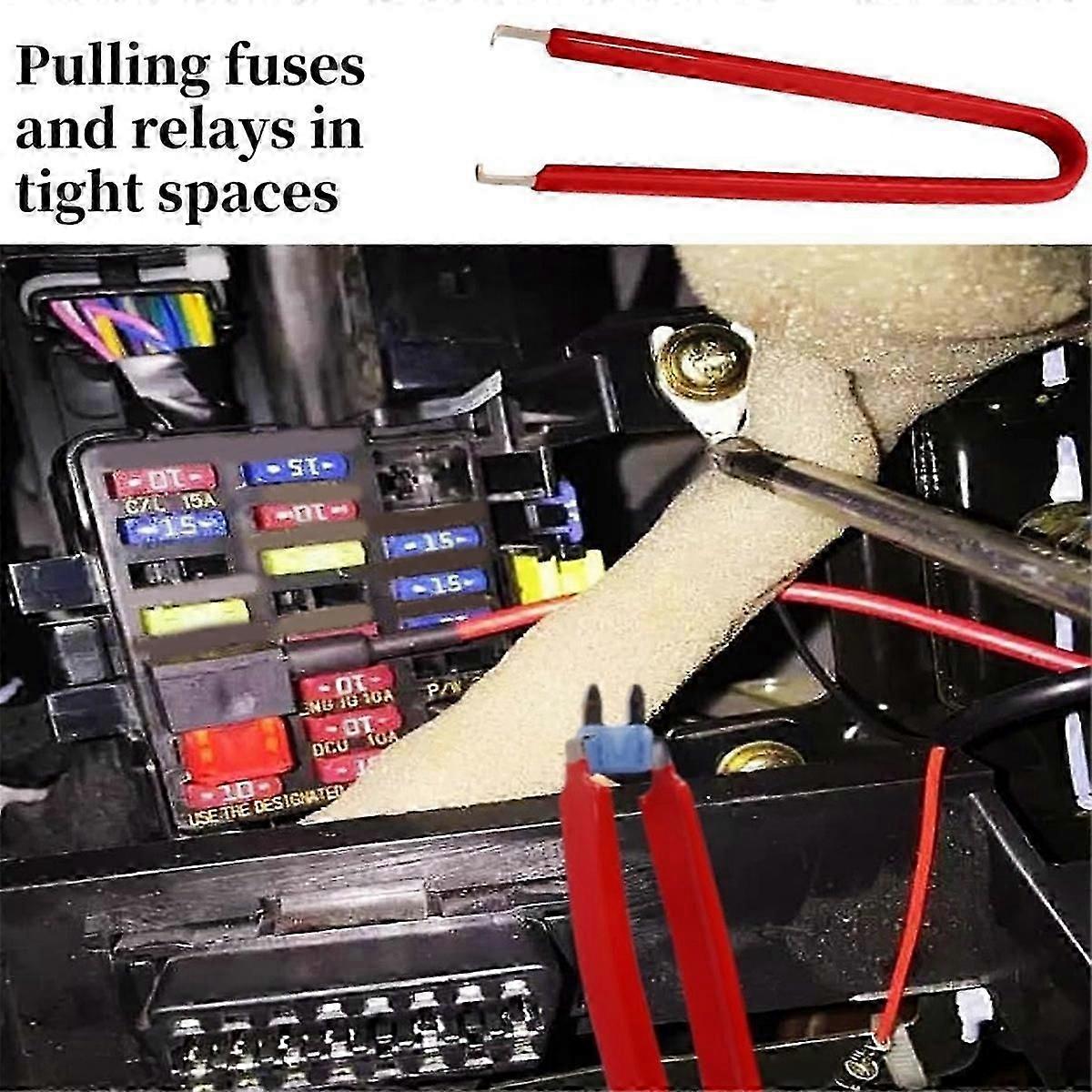 Relay Puller Pliers, Fuse Puller Pliers, 4-Pack Automotive Relay Fuse ...