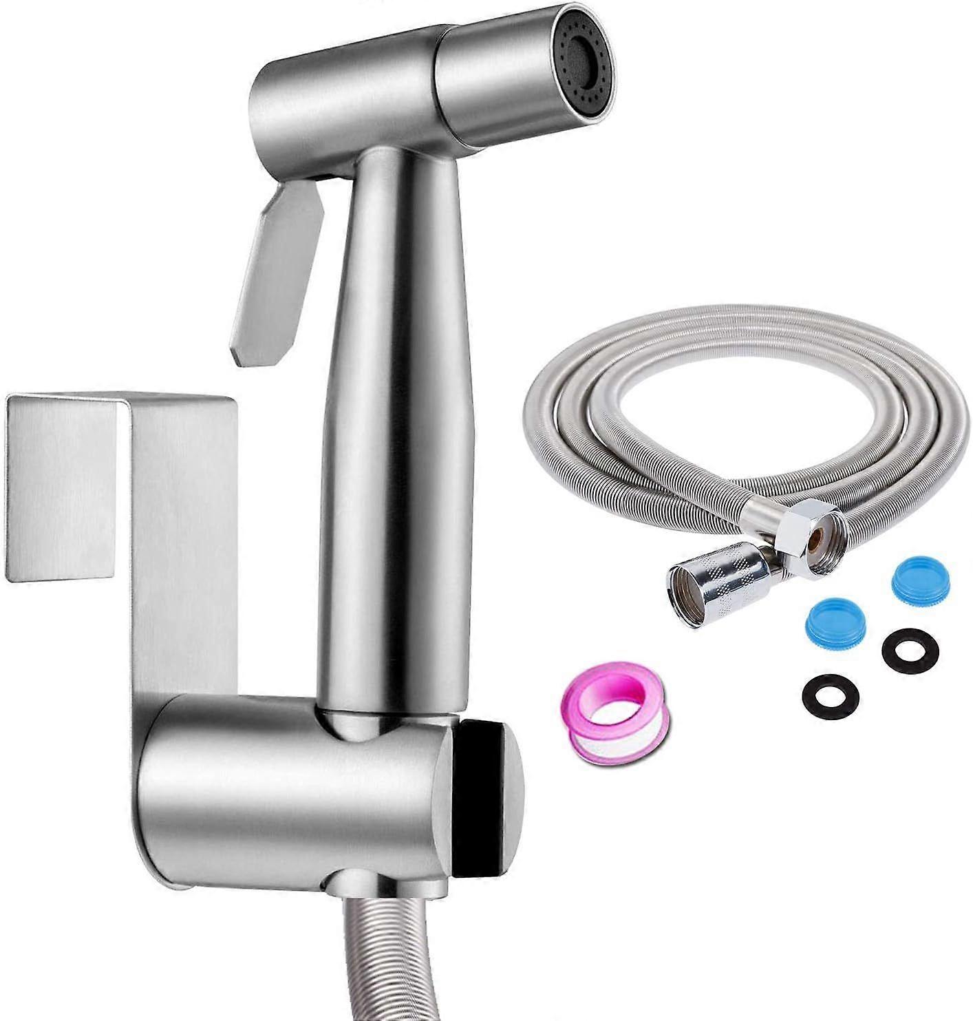 Toilet Bidet Sprayer Kit with 1.5m Hose and Hook, Easy Installation ...