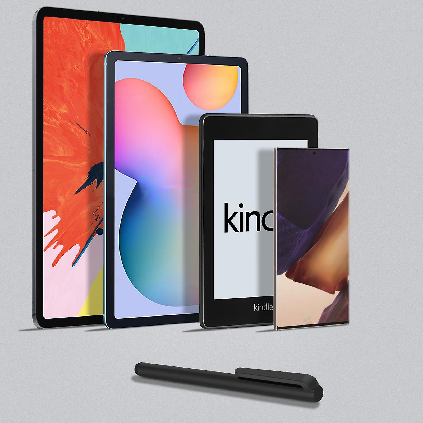 Universal soft touch screen pen Compact format - black | Fruugo UK