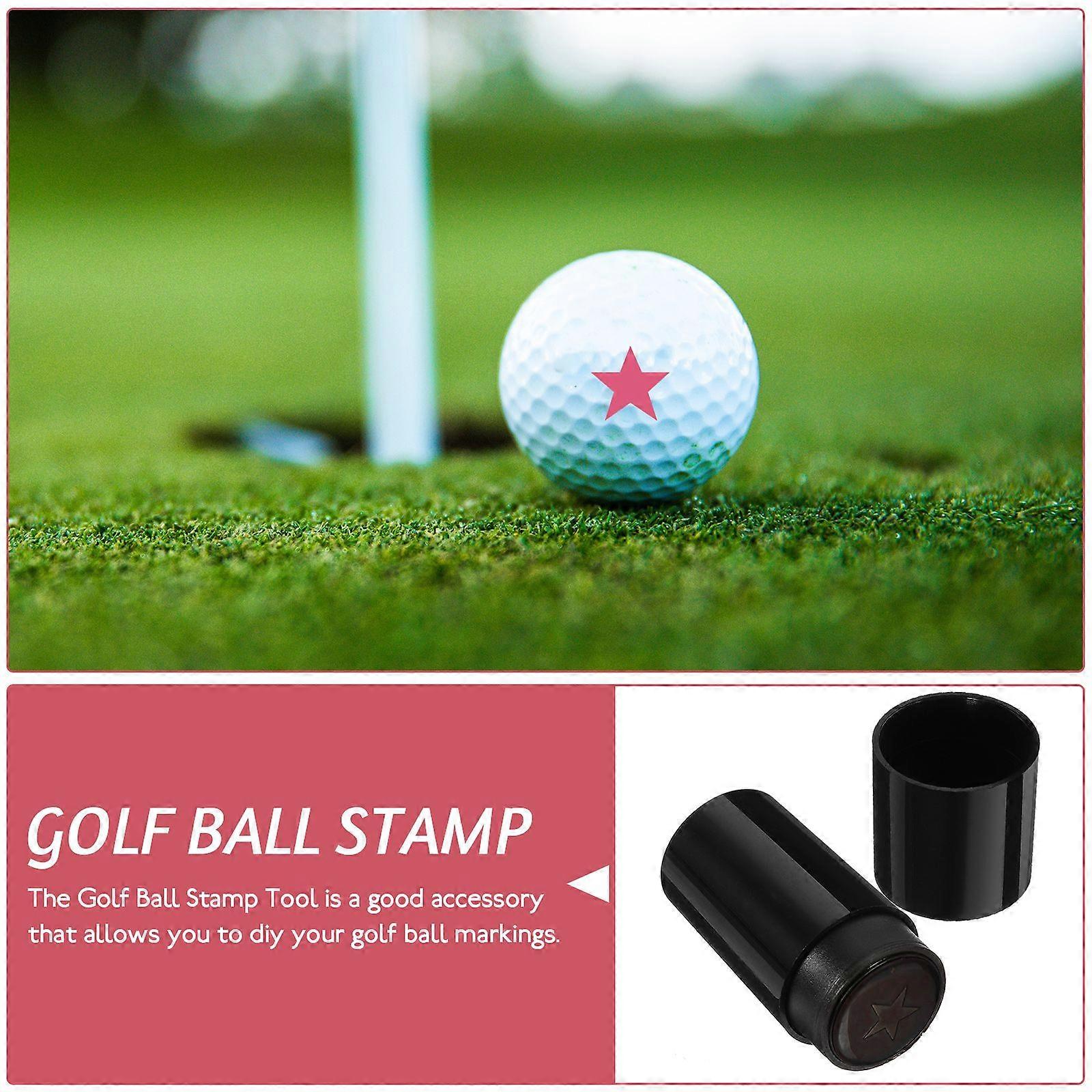 Golf Ball Stamp Golf Ball Marker Multi-use Stamp Plastic Golf Stamper ...