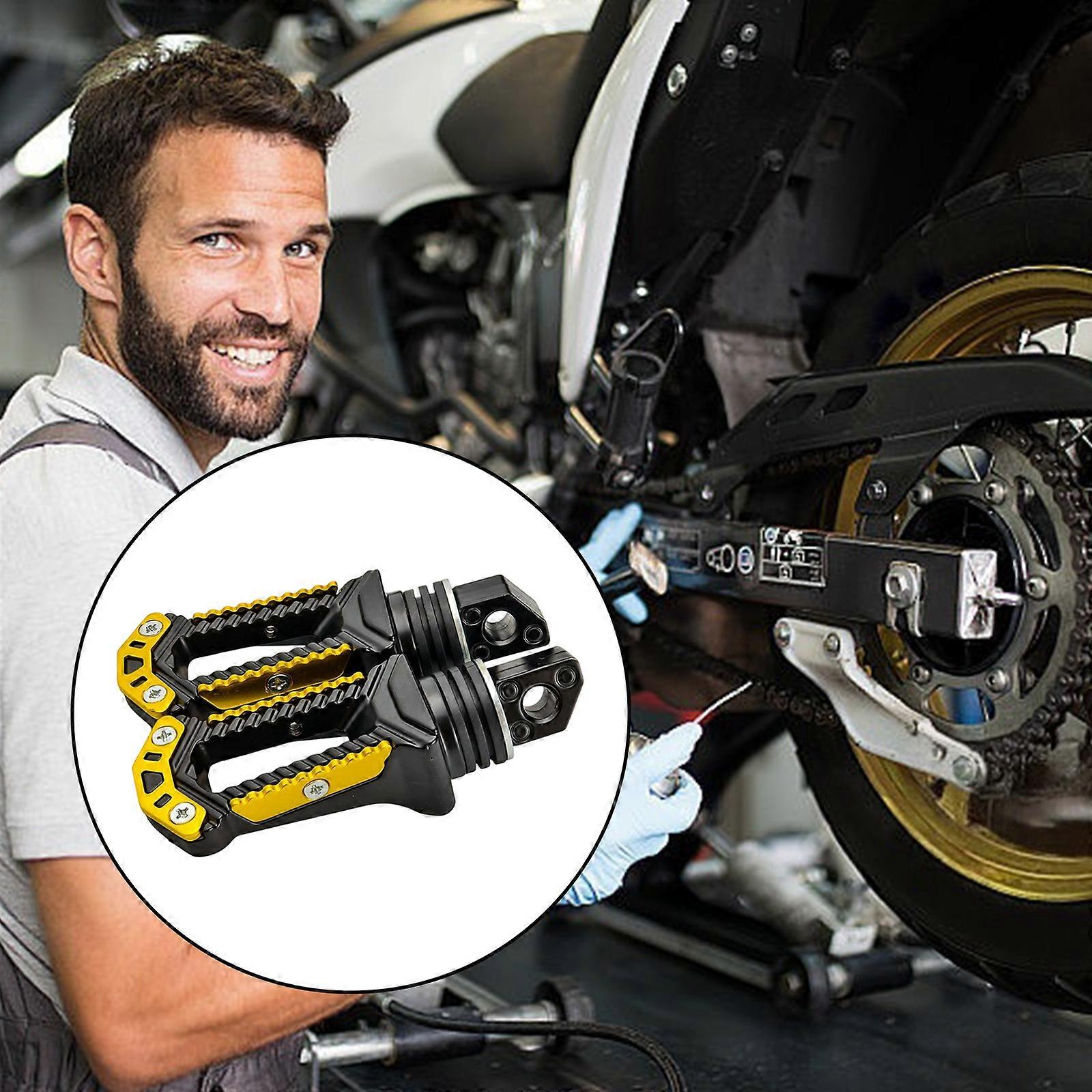 Pair Ergonomic Motorcycle Passenger Foot Pegs Weather Resistant ...