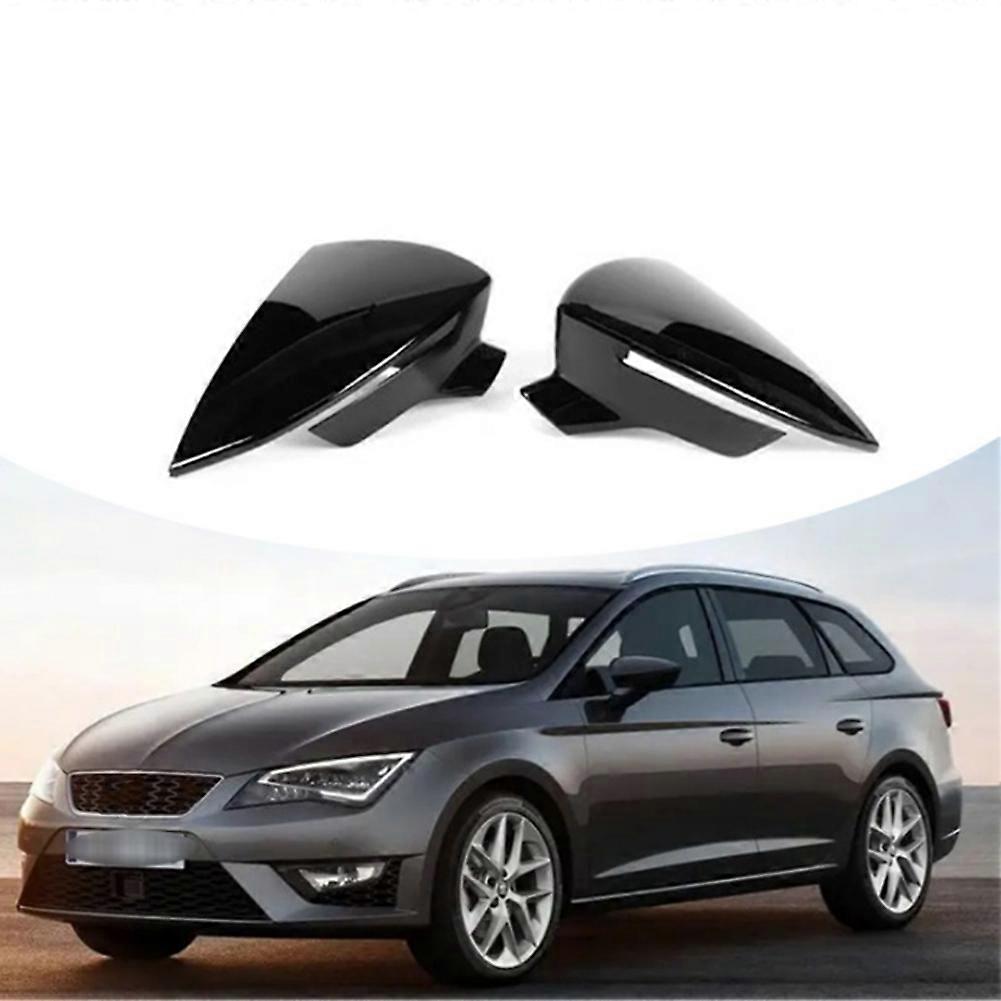 Car Rearview Mirror Shell Side Wing Mirror Cover for SEAT LEON MK3 5F ...