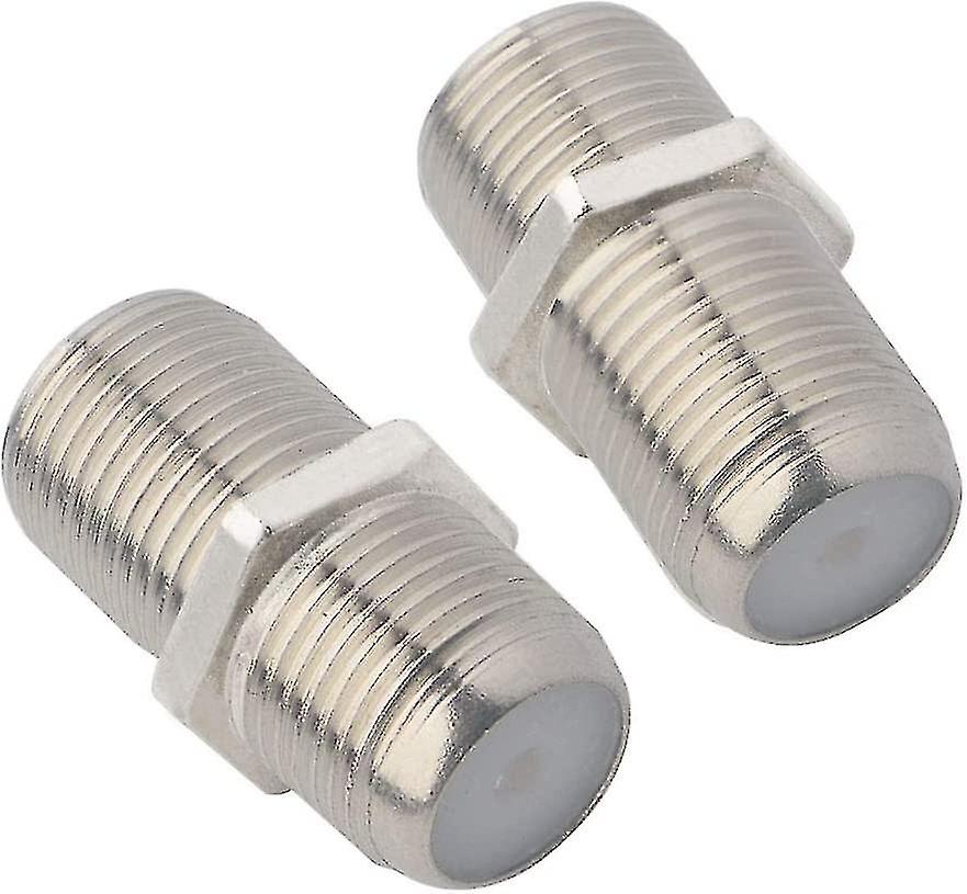 F-type Rf Coaxial Connectors Rg6 Adapter F Female To F Female Antenna ...