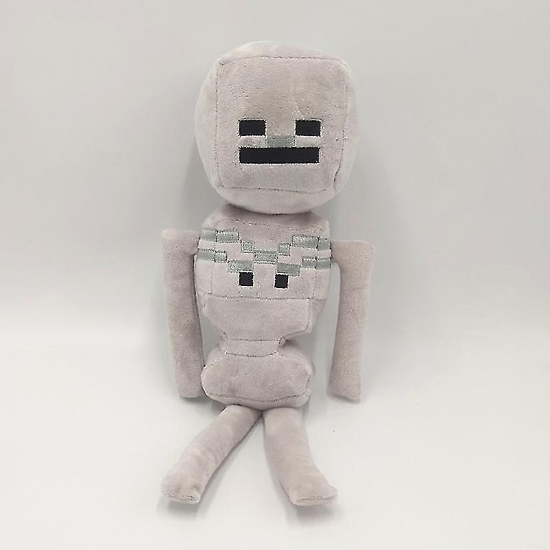 Minecraft Skeleton Plush Doll Stuffed Toy Ultra Soft Doll Birthday Gift ...
