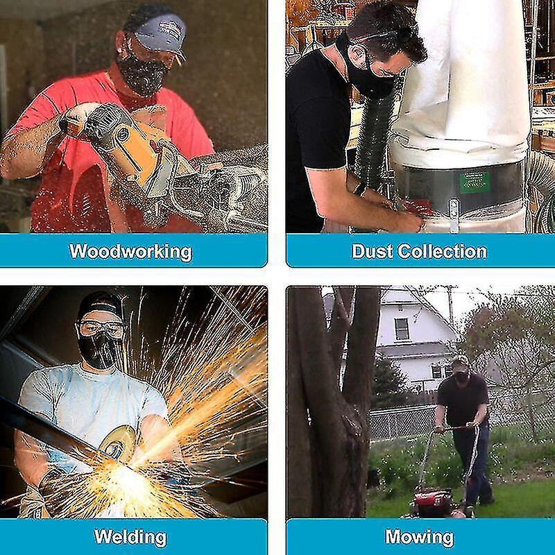 Dust Mask For Carpentry Construction Mowing Sanding Gardening Cleaning ...