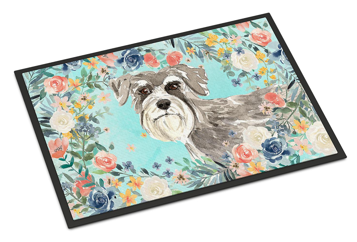 Schnauzer #1 Door Mat, Indoor Rug or Outdoor Welcome Mat 24x36 Doormat ...