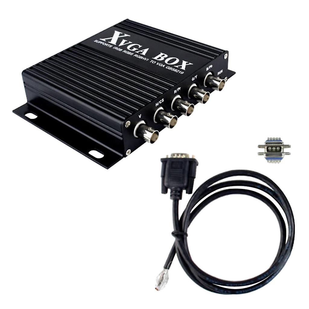 XVGA Box CGA/EGA/RGB/RGBS/RGBHV to VGA Industrial Monitor Video ...