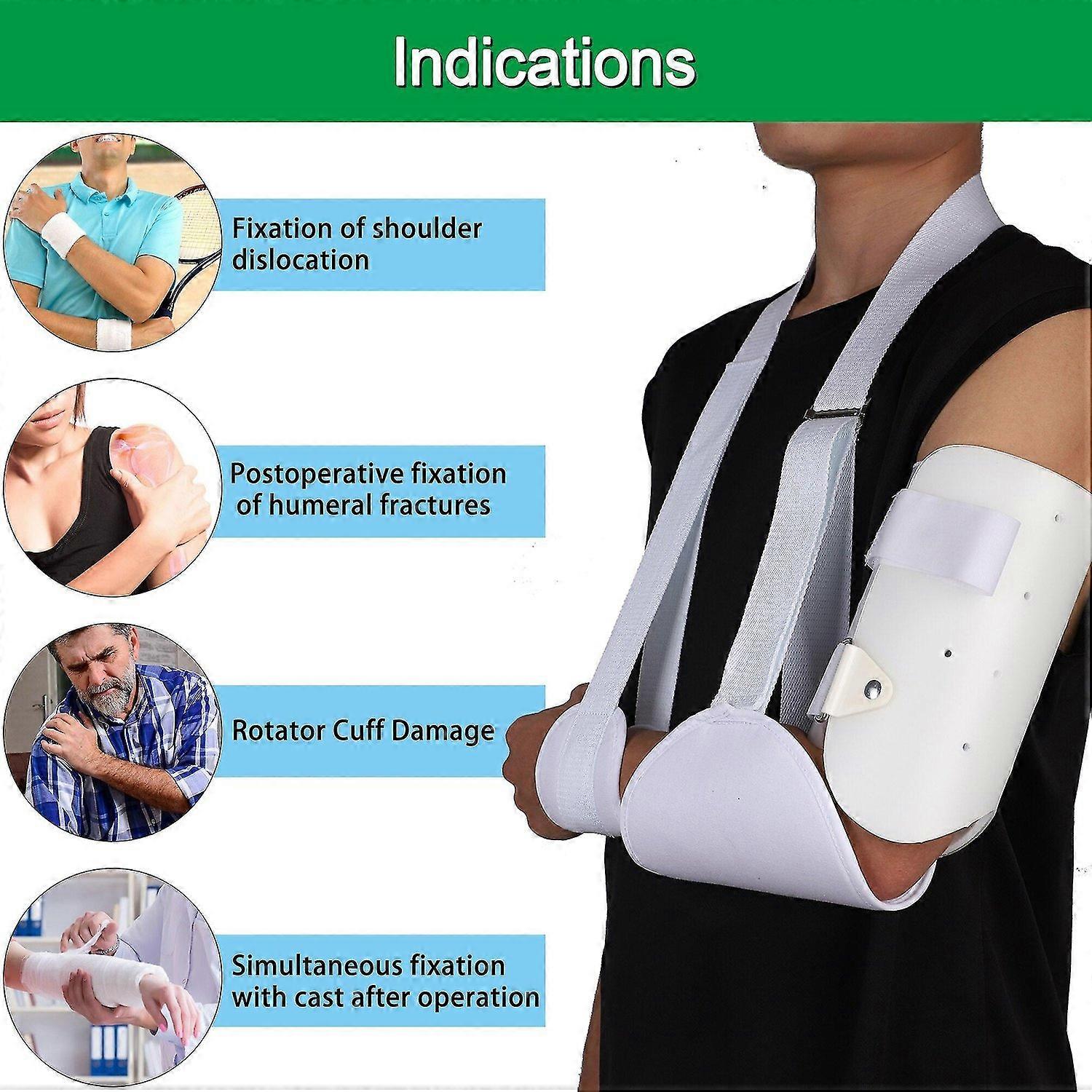 Humeral shaft fracture brace humerus splint rom arm orthosis shoulder ...