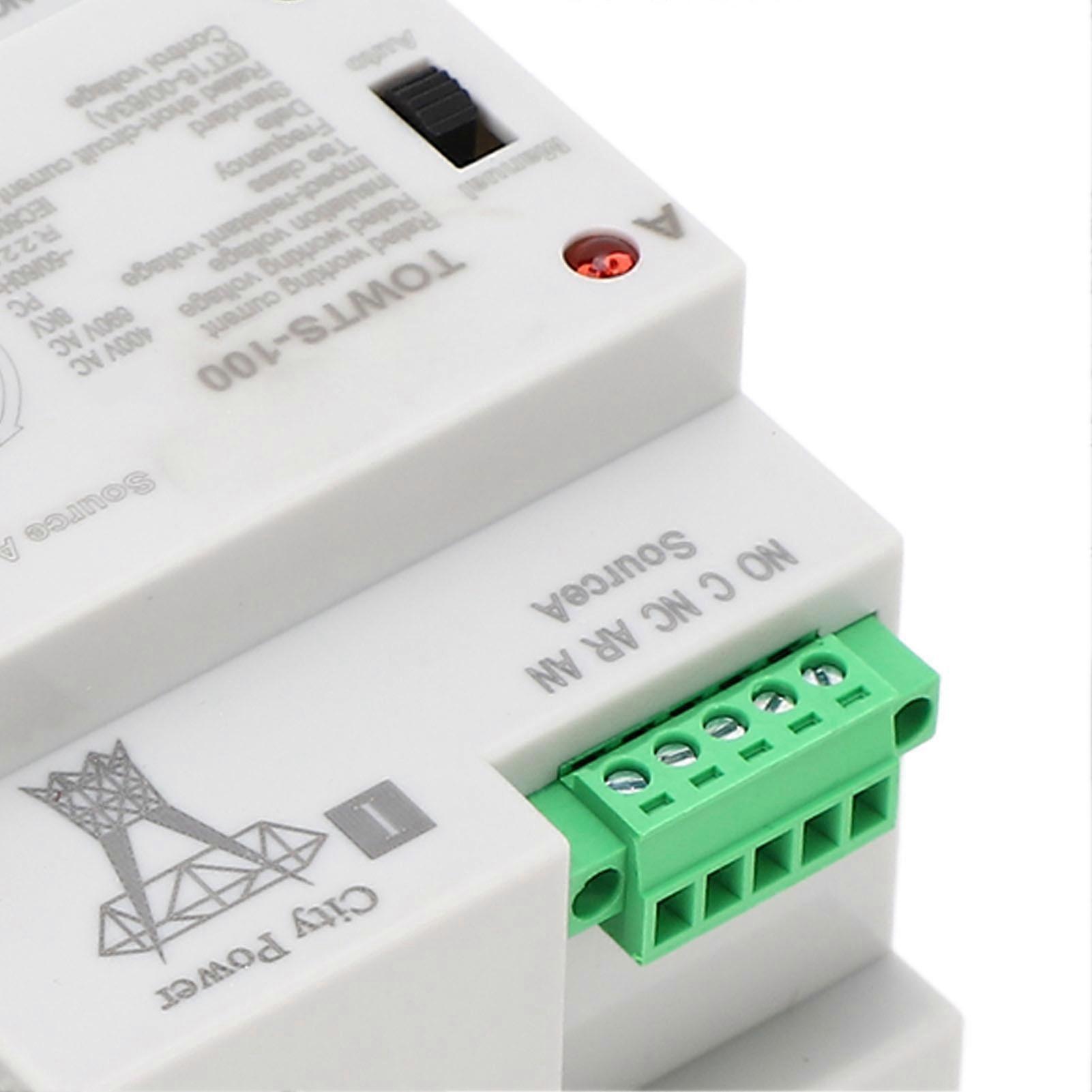 Tongou Double Power Automatic Transfer Switch 4P PC Shell Electrical ...