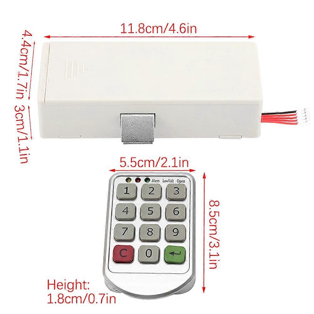 Electronic Password Lock for Private Storage - Digital Keypad Lock for ...