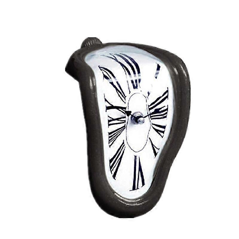Surreal Distorted Clock 175*115*145mm Silent Scanning Melting Watch ...