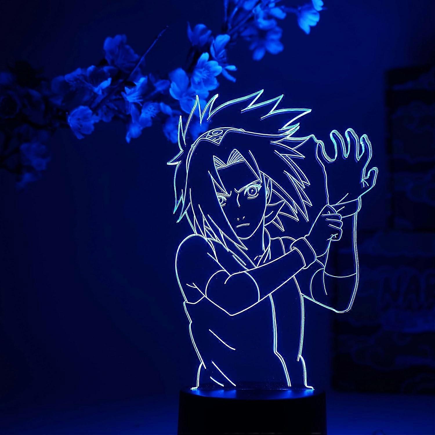 SBSG Sakura Haruno Otaku Lamp Naruto Shippuden Anime Lamp Figure Night ...