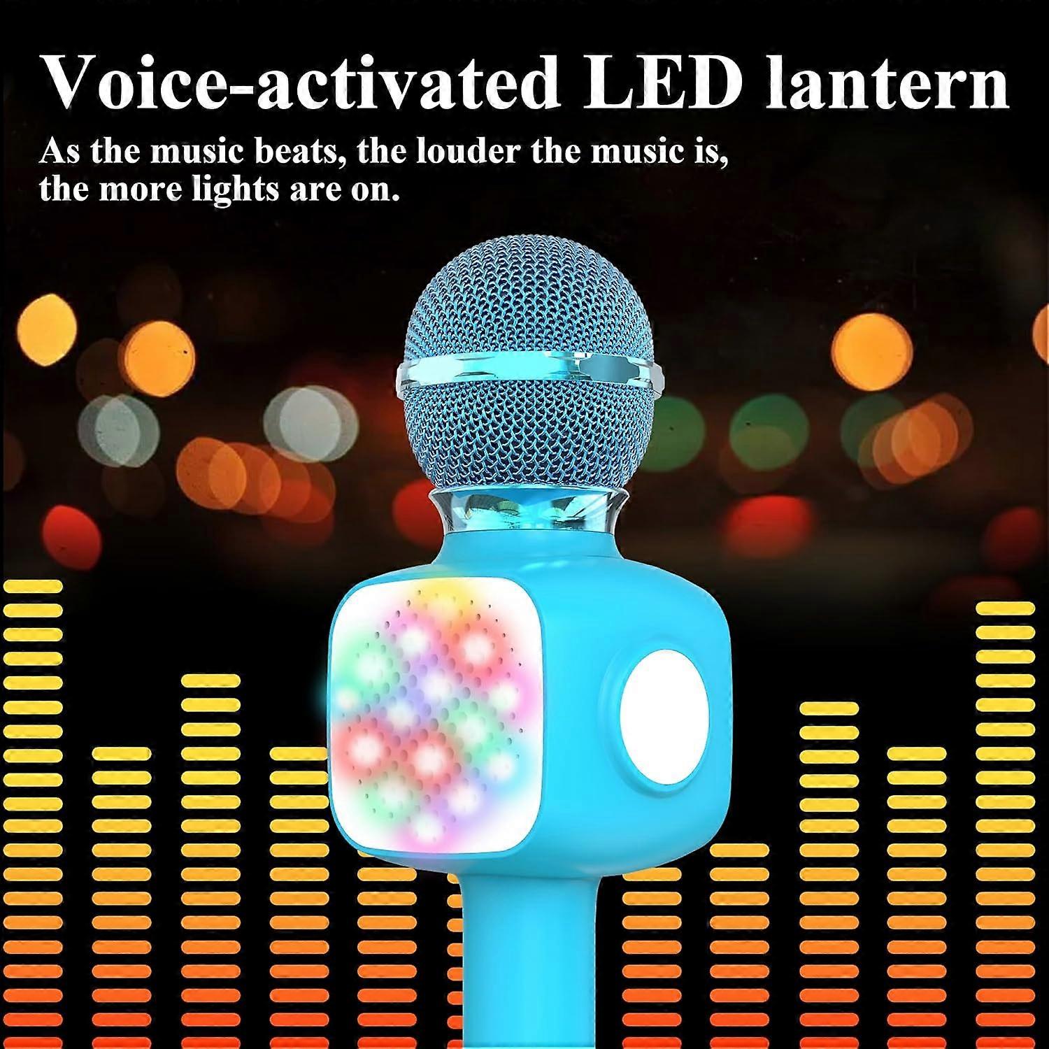 Wireless Microphone, Karaoke Microphone Speaker Singing Machine with ...