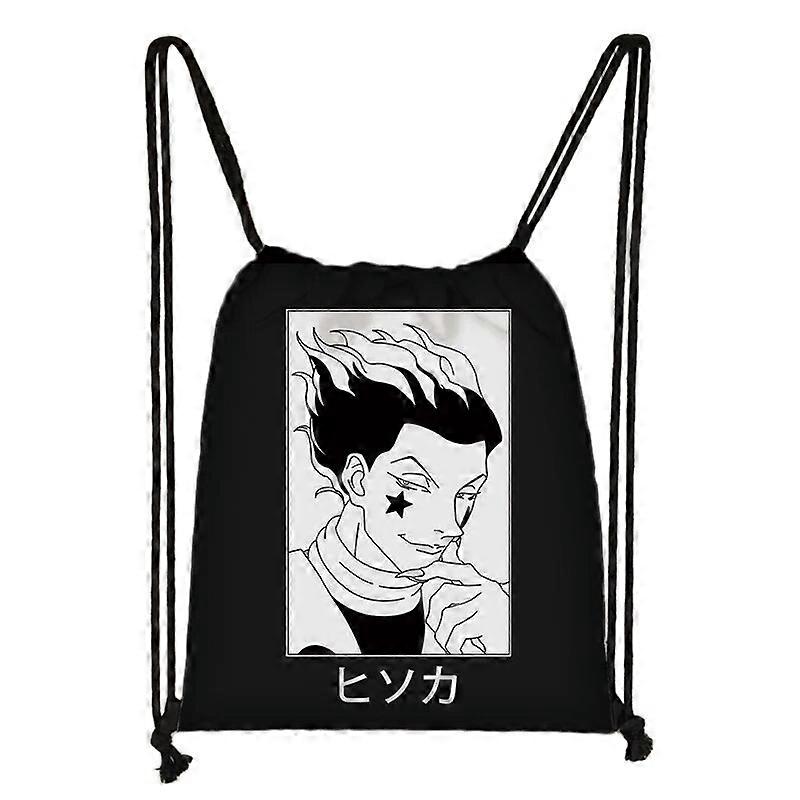 Anime HUNTERxHUNTER Backpack Hunter X Hunter Women Drawstring Bag HXH ...