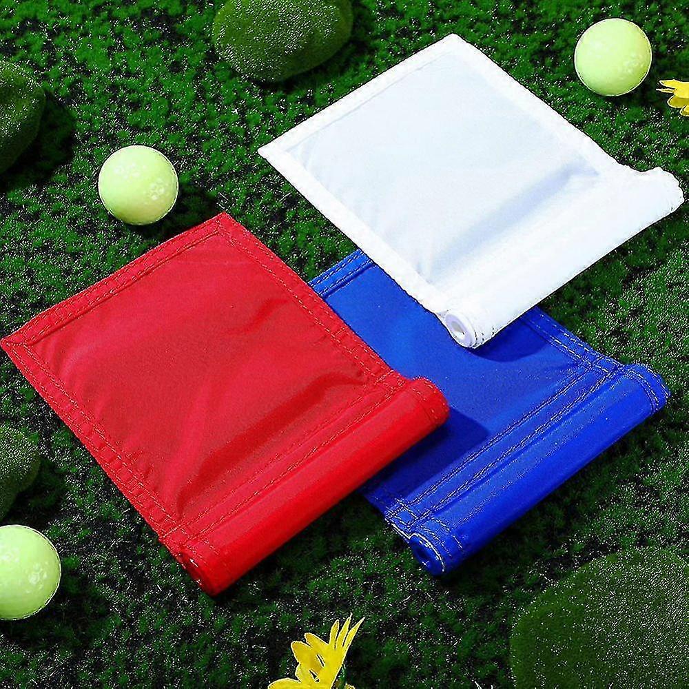 3pcs Golf Flag Golf Flag Solid Golf Flags With Tube Inserted Waterproof ...
