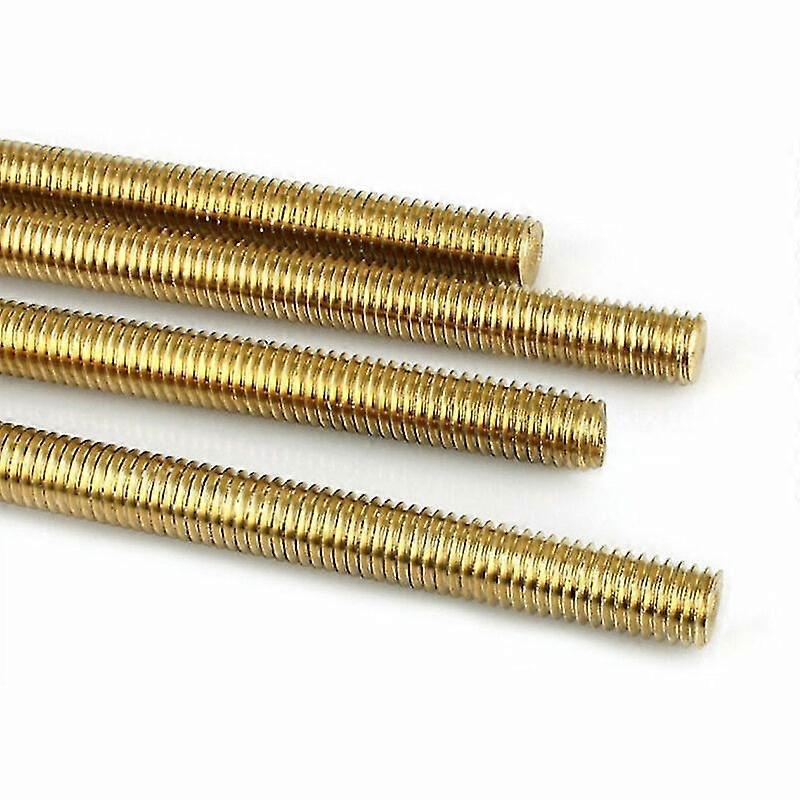 Brass Thread Rod M2 M2.5 M3 M4 M5 M6 M8 M10 M12 M14 M16 Length 250mm ...