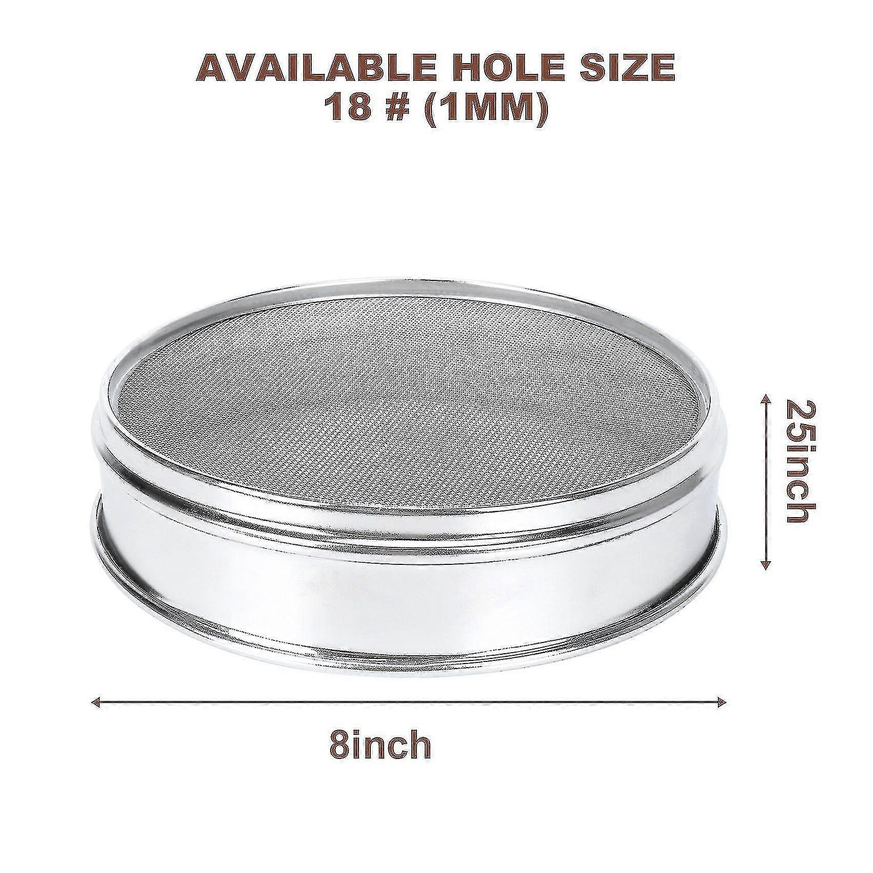 Heavy Duty Garden Riddle Sieve Mesh Soil Sift Compost Seed Tray ...