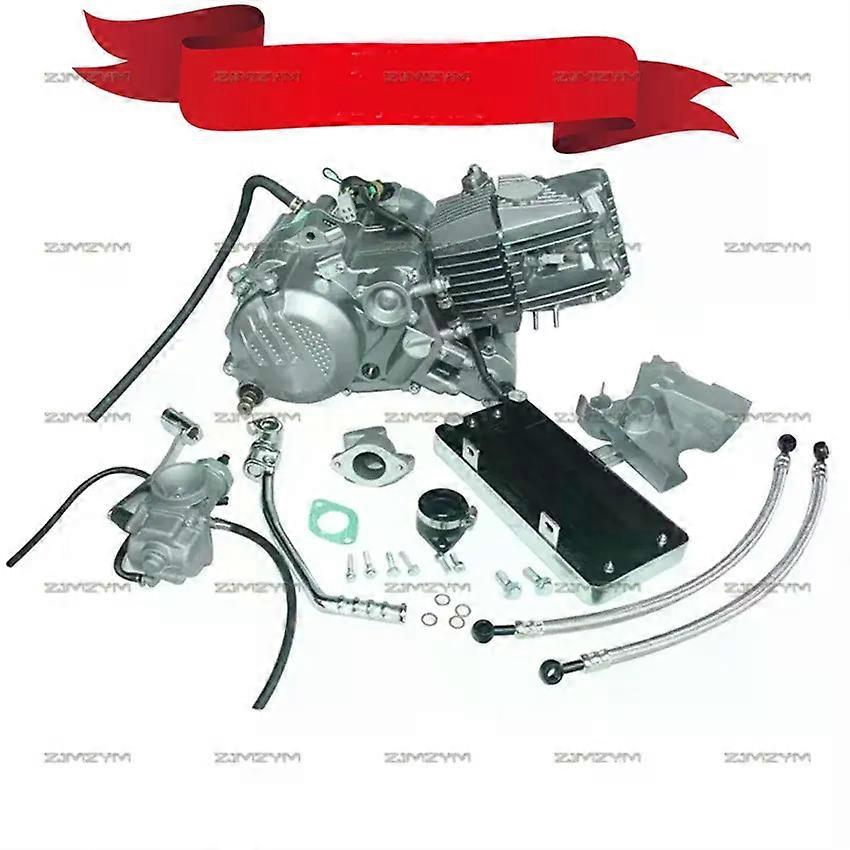 4 stroke Single Cylinder Oil Cooled Inclined Motorcycle Engine For ...