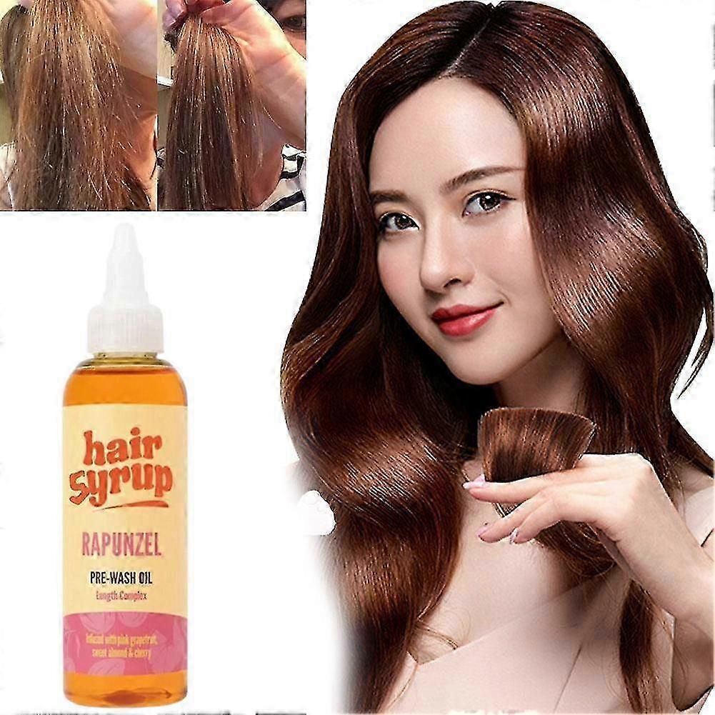 Rapunzel Hair Syrup Pre-wash Oil Treatment Boost Hair Growth 100ml ...