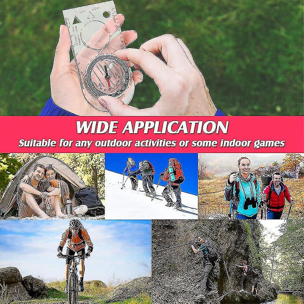 Magnifying Orienteering Compass Navigation Map Reading Army Cadet ...
