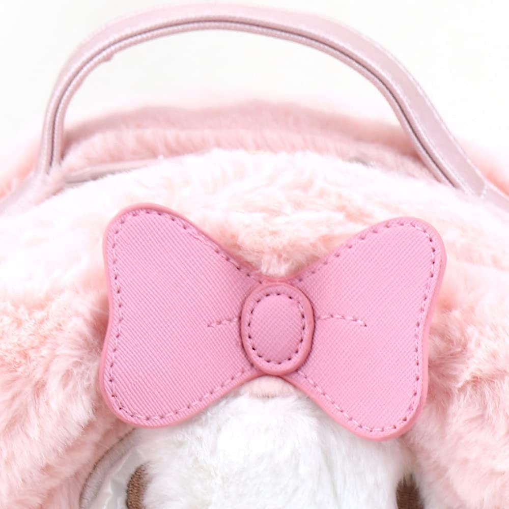 Cute Small Furry Cinnamoroll Dog Melody Backpack Plush Backpack Cute ...