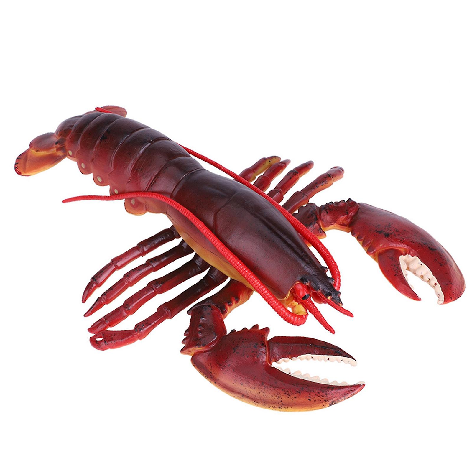 Simulation Soft Plastic Lobster Seafood Restaurant Prop Decoration Kids ...