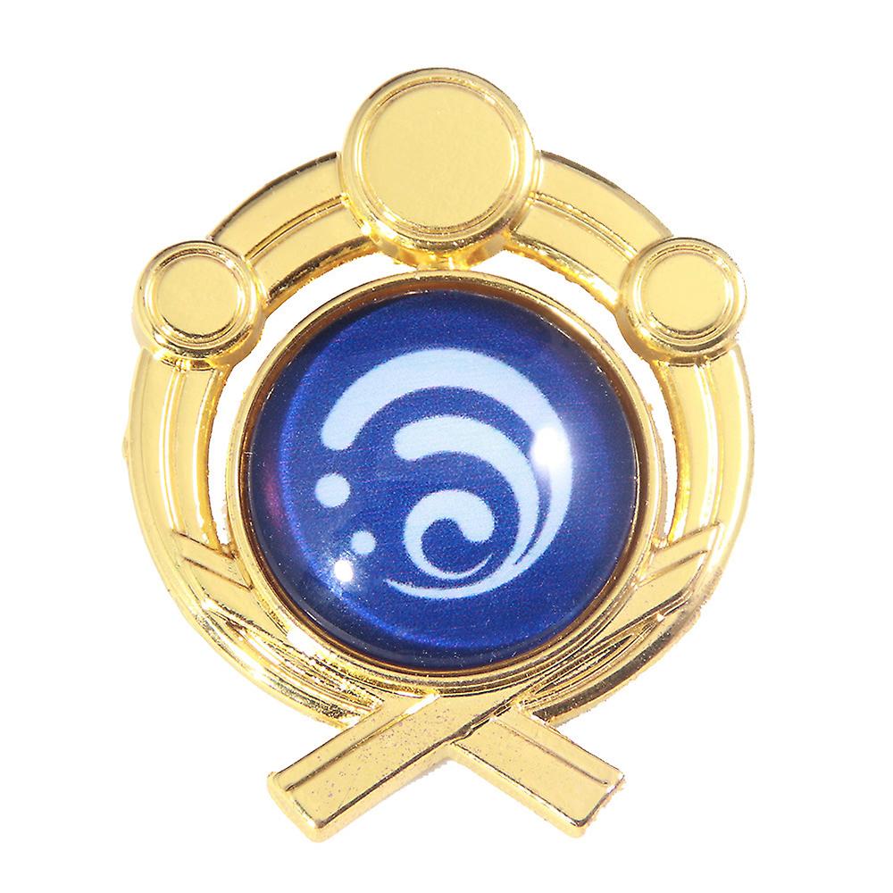 Game Genshin Impact Eyes Of God Mondstadt Pins Brooches Luminous 7 ...