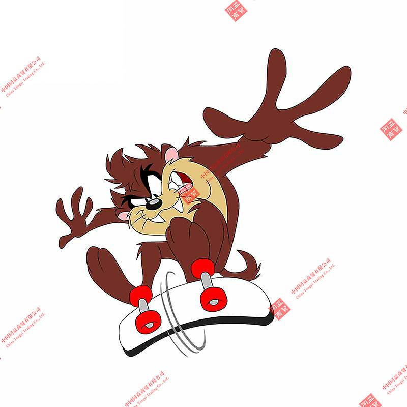 Cartoon Stickers Tasmanian Devil Taz Car Styling Helmet Sticker High ...