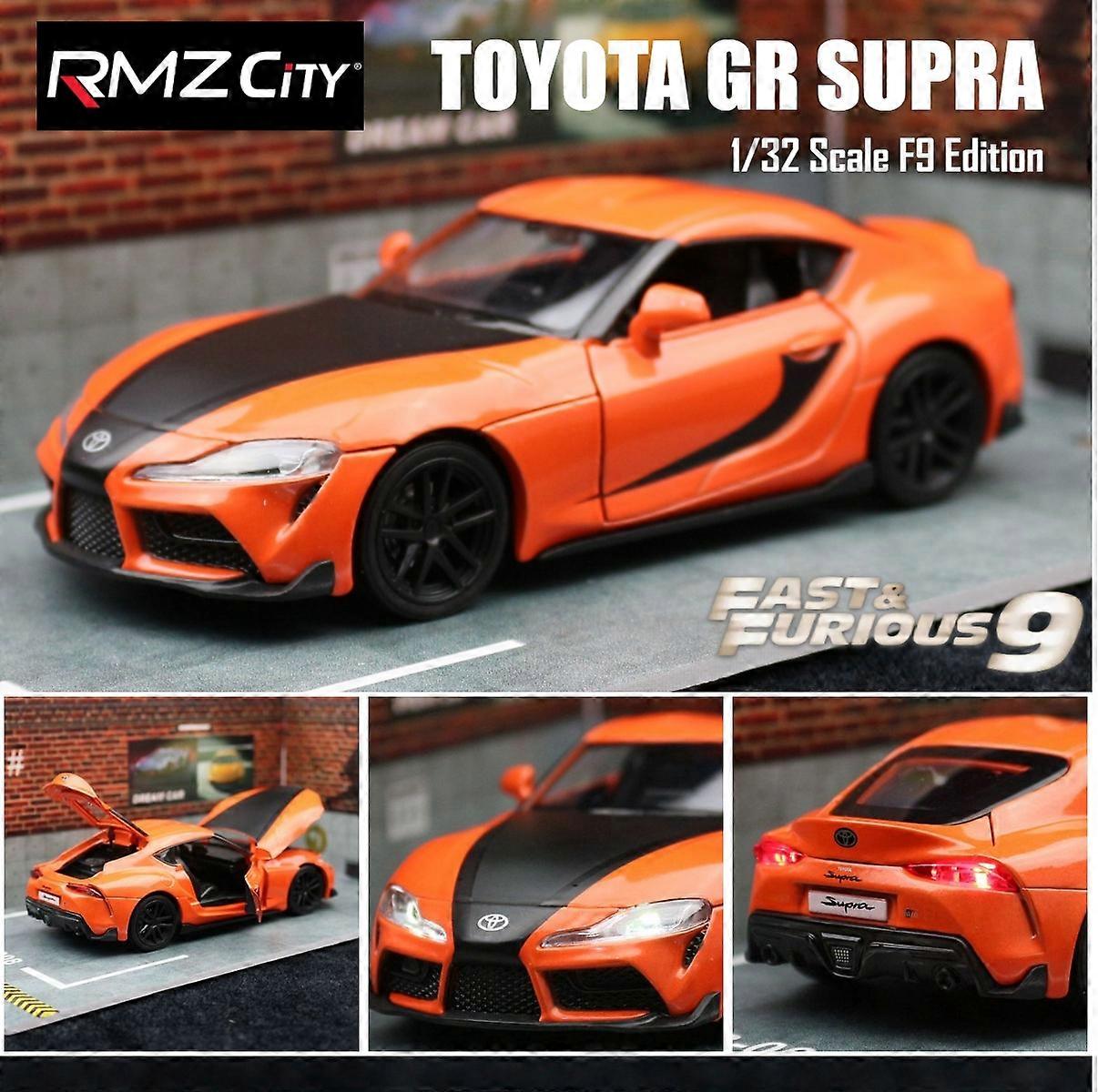 Fast & Furious 9 GR Supra Racing Car Leksak För Barn 1/32 Diecast ...