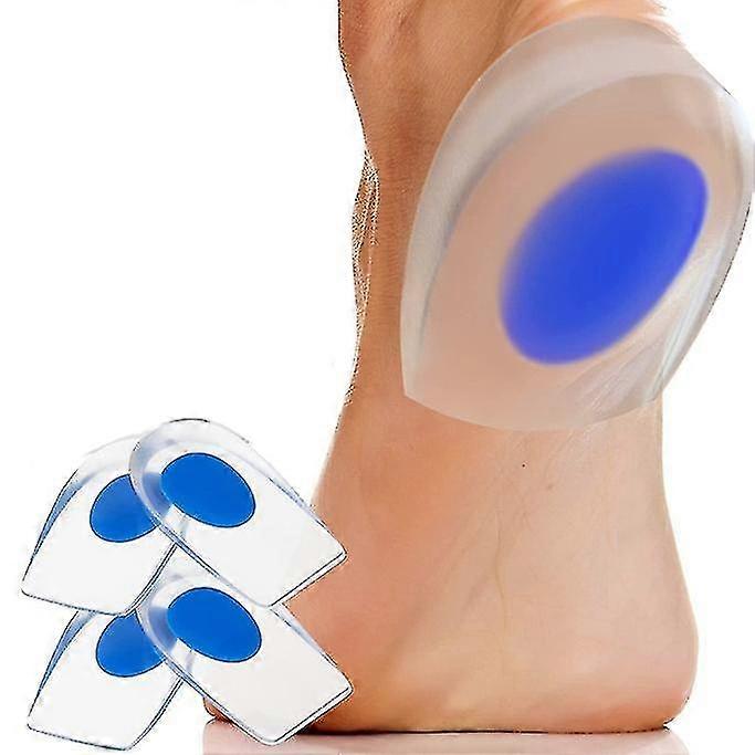 Calcaneal Heel Spur 4 Pieces - Orthopedic Silicone Gel Heel Insole ...