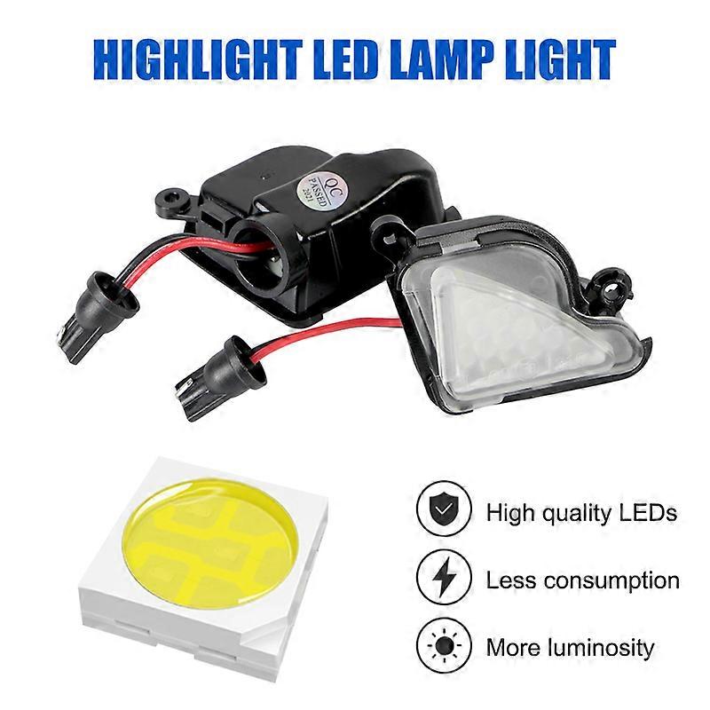 12V Car Pathway Lights LED Puddle Lamps Canbus Under Rear View Side ...