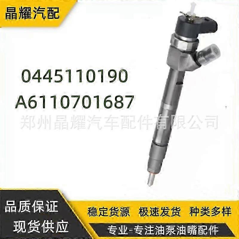 Common Rail Injector 0445110190/0986435055 for Mercedes-Benz and Other Models A6110701687 ...