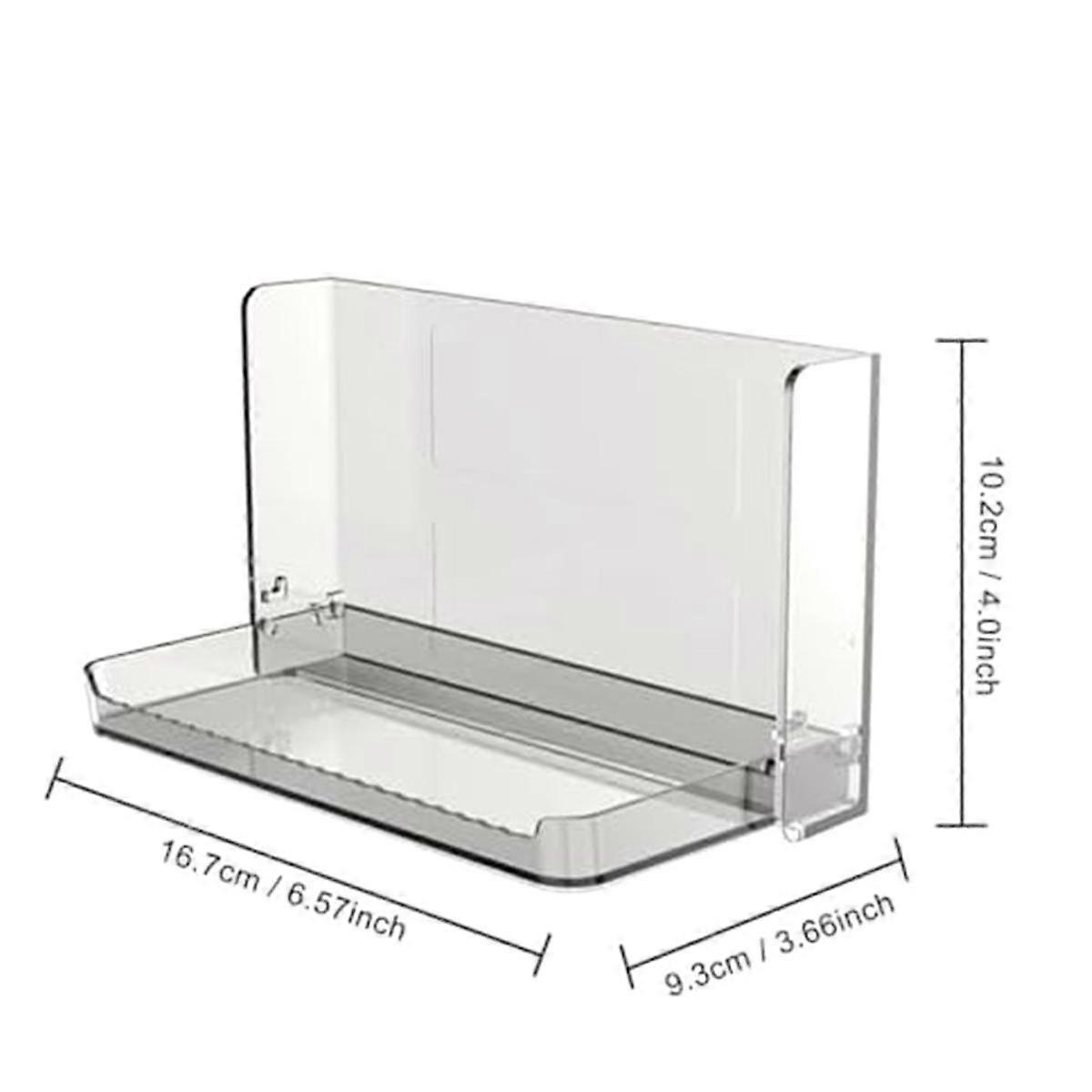 Small Floating Shelf for Wall, Foldable Bathroom Shelf Wall Mount ...