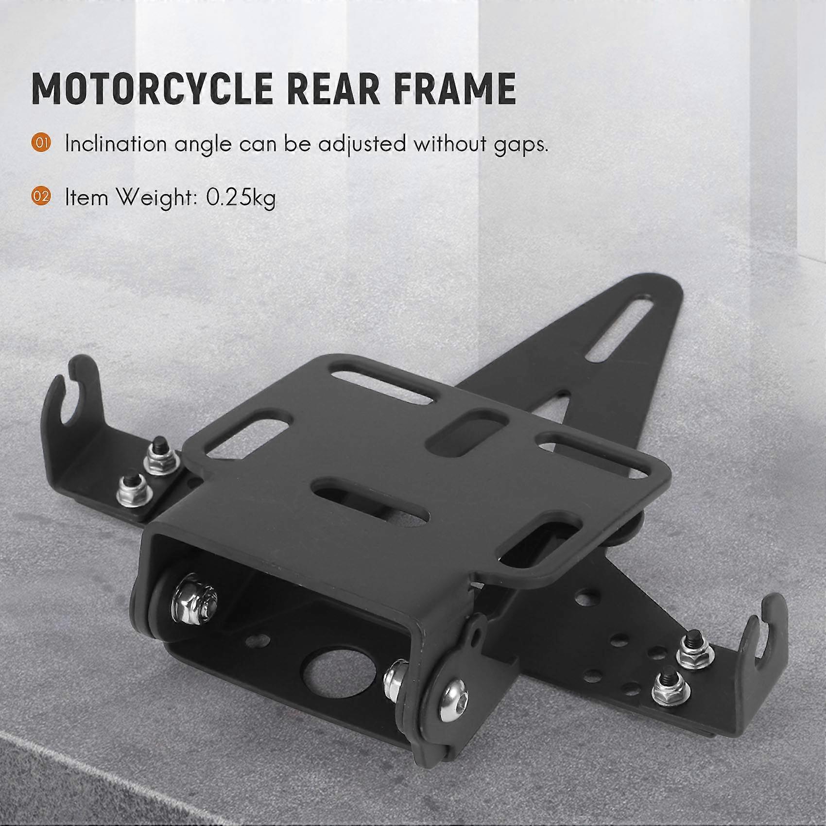 Angle License Number Plate Frame Holder Bracket For Yamaha Yzf R1 ...