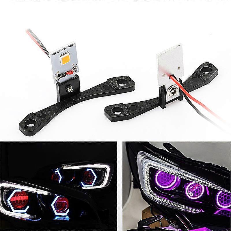 Car Styling Headlight LED DRL Devil Eyes Demon Evil Eyes Multicolor LED ...