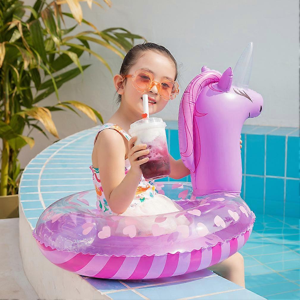 Pink Unicron Sequin Swimming Ring Inflatable Large Pool Float for ...
