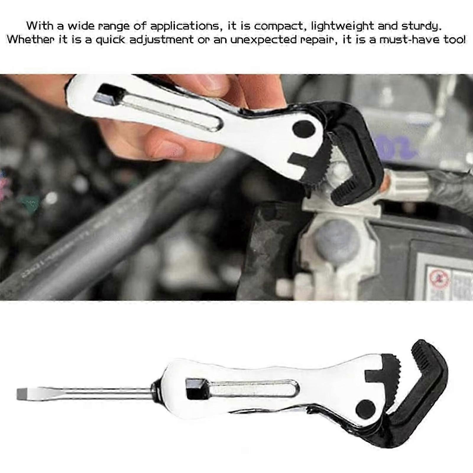 The Micro Stubby, Micro Stubby Pipe Vise Wrench, 2 In 1 Wrenchl for ...