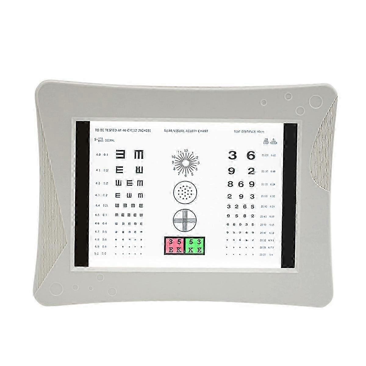 Near Visual Acuity Chart Ophthalmic Equipment With Led Light Far Vision ...