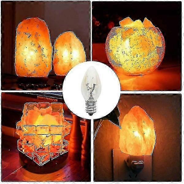 E12 C7 Filament Bulbs 10W 220V-240V Warm White Vintage Bulbs 10-Pack ...