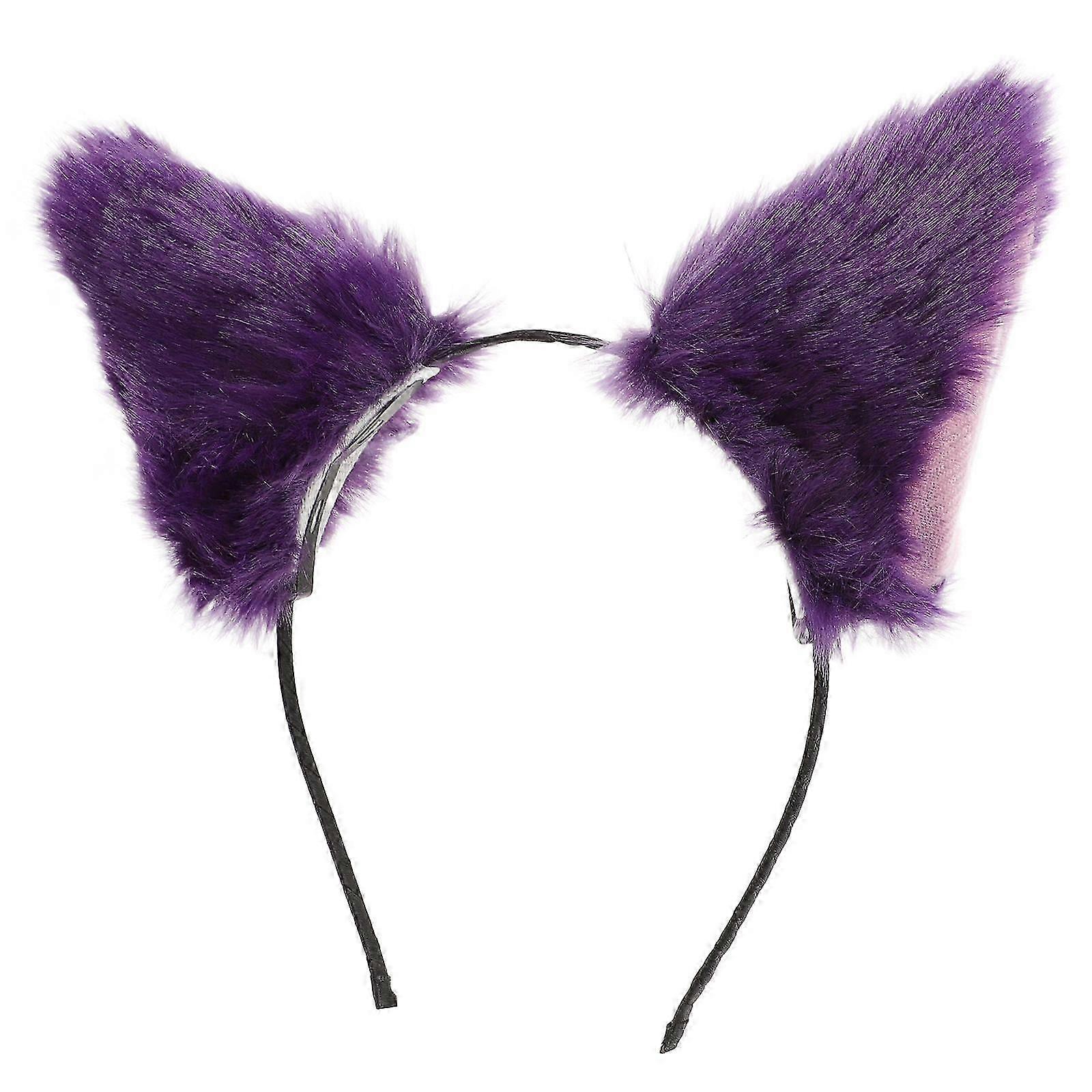 Plush Ear Cartoon Stuffed Headband Headdress Hair Accessory for Women ...