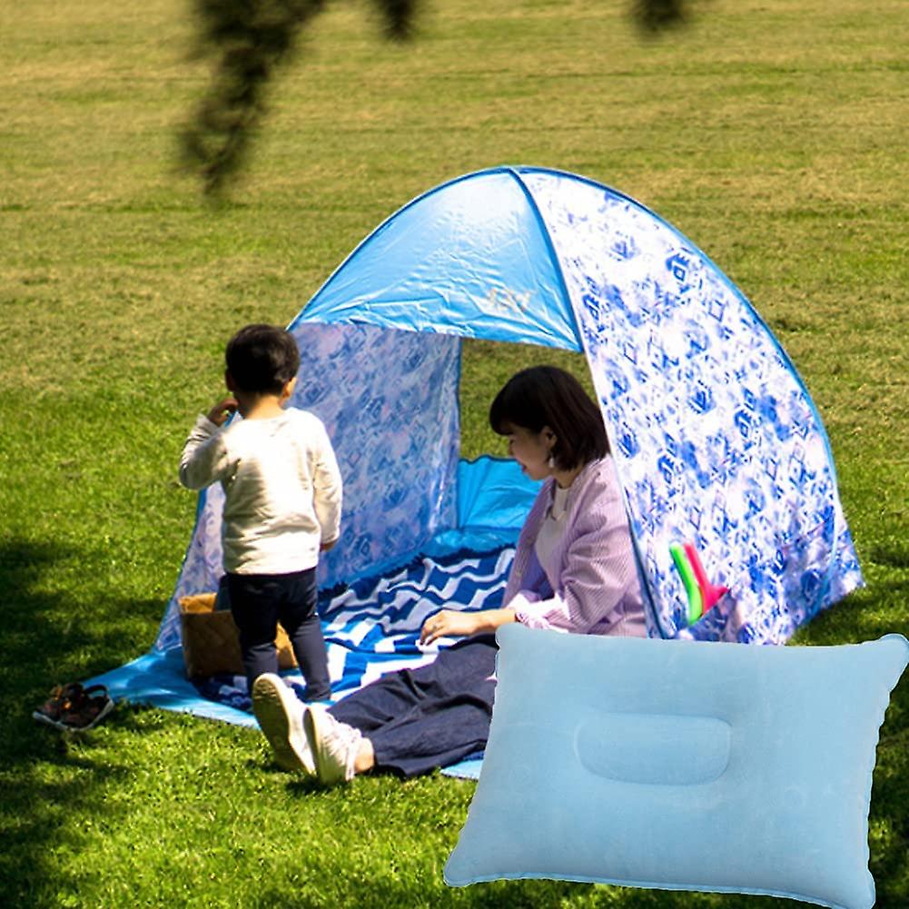 Uppblåsbar Blow-up Camping Pillow, 2-pack Nackstöd Flygkudde Rektangel ...