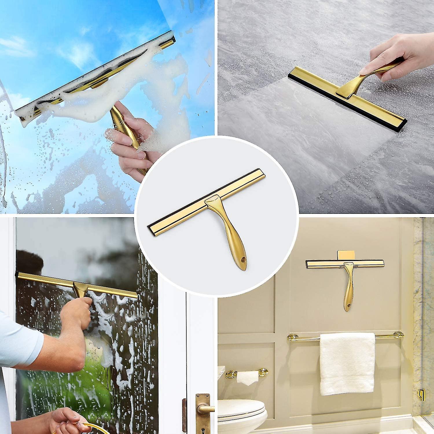 Multifunctional Shower Scraper For Shower Doors, Bathrooms, Windows And ...