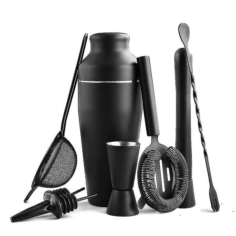 Bartender Kit With Shaker & Accessories - Bar Set / Cocktail Set Black ...