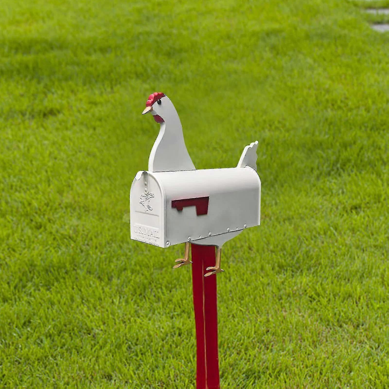 Chicken Mailbox,unique Funny Animals Post Box Sculptures For Farm ...