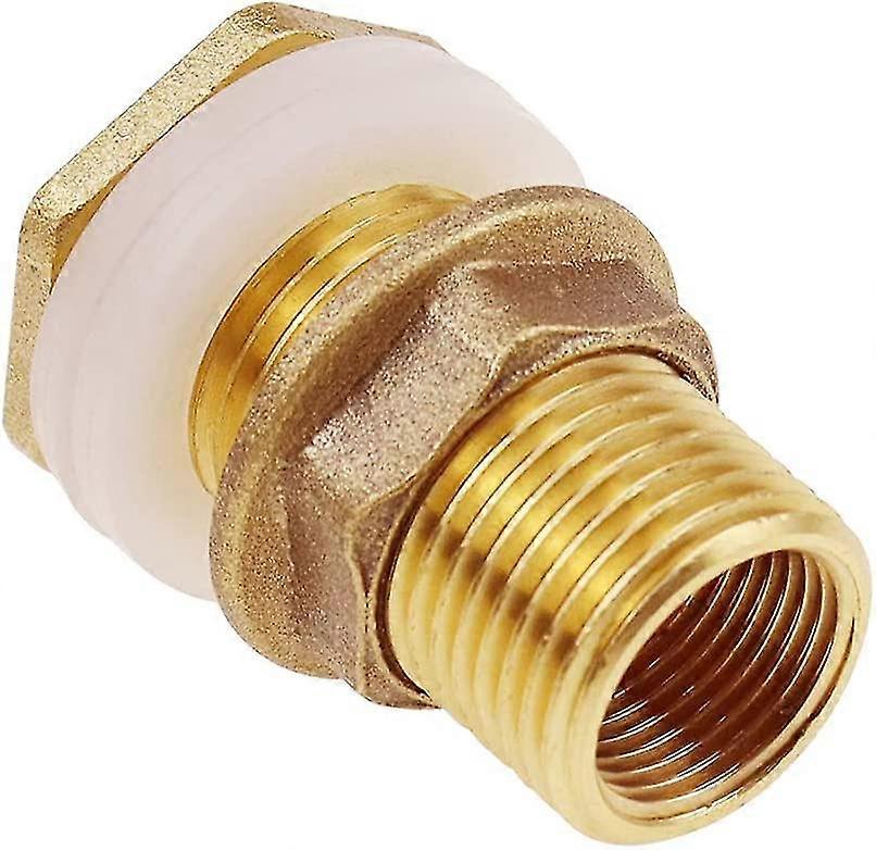 1/2" Brass Tank Hose Set, 2 Brass Tank Outlets 1/2" Brass Tank ...